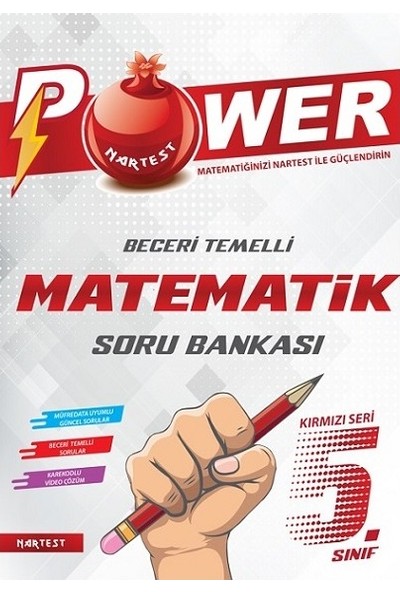 5. Sınıf Kırmızı Power Matematik Soru Bankası 5. Sınıf Kırmızı Power Matematik Soru Bankası