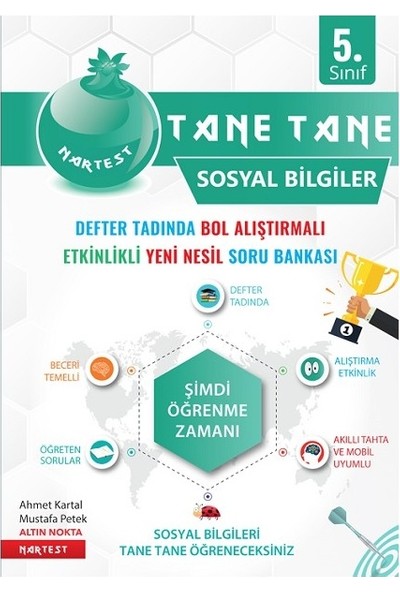 5. Sınıf Yeşil Defter Tadında Tane Tane Sosyal Bilgiler 5. Sınıf Yeşil Defter Tadında Tane Tane Sosyal Bilgiler