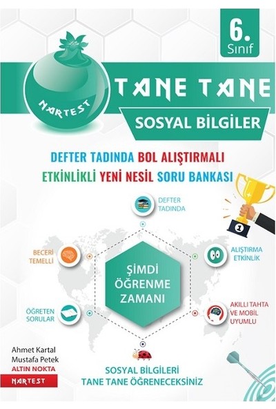 6. Sınıf Yeşil Defter Tadında Tane Tane Sosyal Bilgiler 6. Sınıf Yeşil Defter Tadında Tane Tane Sosyal Bilgiler
