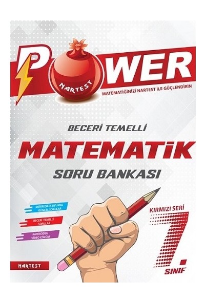 7. Sınıf Kırmızı Power Matematik Soru Bankası