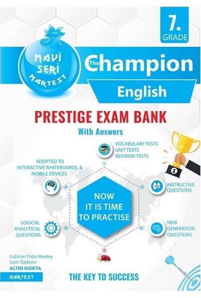 7. Sınıf Mavi İngilizce Soru Bankası