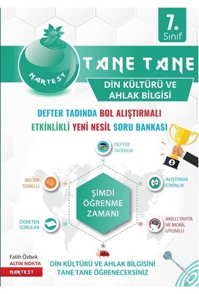 7. Sınıf Yeşil Defter Tadında Tane Tane Din Kültürü Ve Ahlak Bilgisi