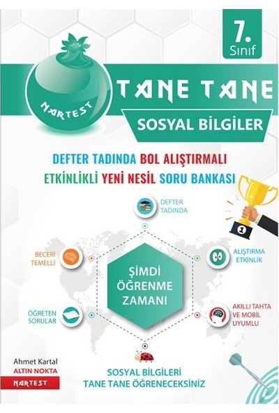 7. Sınıf Yeşil Defter Tadında Tane Tane Sosyal Bilgiler 7. Sınıf Yeşil Defter Tadında Tane Tane Sosyal Bilgiler