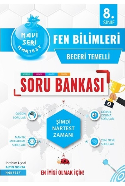 8. Sınıf Mavi Fen Bilimleri Soru Bankası