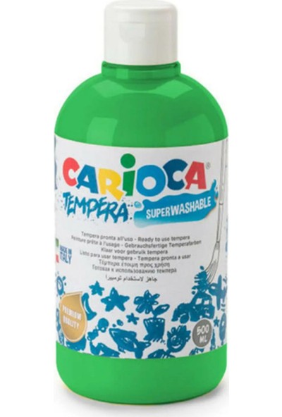 Carioca Süper Yıkanabilir Parmak Boya - Koyu Yeşil Carioca Süper Yıkanabilir Parmak Boya - Koyu Yeşil