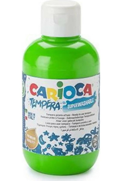 Carioca Süper Yıkanabilir Parmak Boya - Yeşil