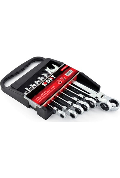 Dht 7'li Mafsallı Cırcırlı Anahtar Takımı