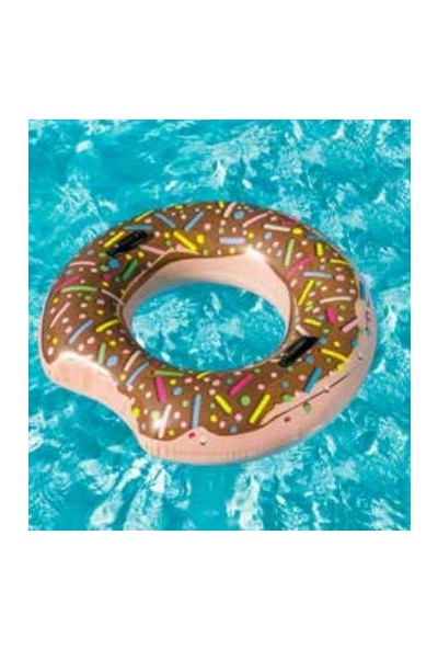 Bestway 36257 Donut Simit Tutunmalı 91 cm (Kahverengi) Bestway 36257 Donut Simit Tutunmalı 91 cm (Kahverengi)