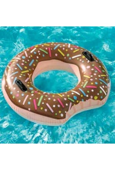 Bestway 36258 Donut Tutunmalı Simit 107 cm (Kahverengi) Bestway 36258 Donut Tutunmalı Simit 107 cm (Kahverengi)
