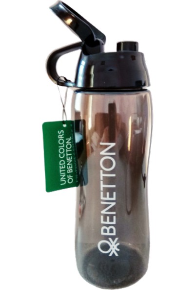 Benetton Matara Suluk Tritan 700 ml Siyah Benetton Matara Suluk Tritan 700 ml Siyah