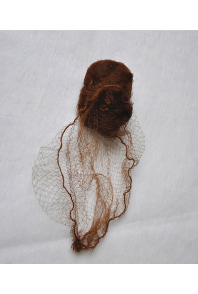 Gymo Ince Saç Filesi (5’li Paket) Kahverengi