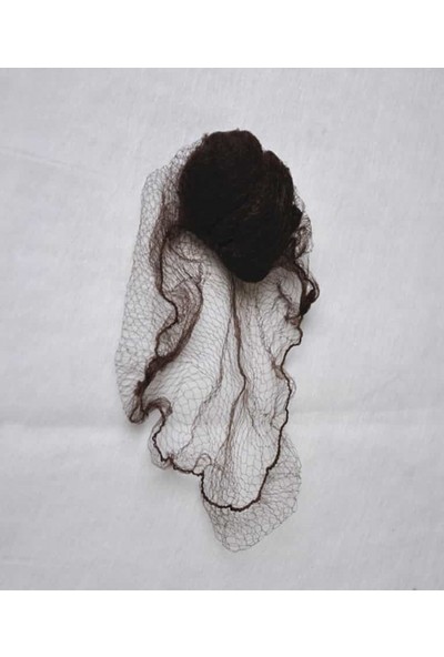 Gymo Ince Saç Filesi (5’li Paket) Koyu Kahverengi