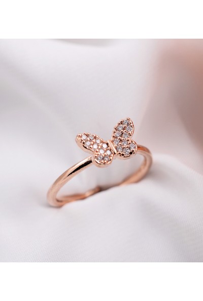 Armes Silver Kelebek Yüzük 925 Ayar Gümüş Kadın Yüzük