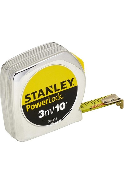 Stanley Powerlock Şerit Metre 3 m 10