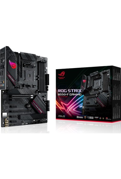 Asus ROG Strix B550-F Gaming Amd B550 (OC) DDR4 5100 MHz Am4 Atx Anakart Asus ROG Strix B550-F Gaming Amd B550 (OC) DDR4 5100 MHz Am4 Atx Anakart