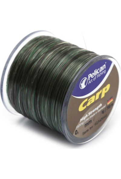 Pelıcan Sazan Misinası 0,60 mm 350 mt Carp Pelıcan Sazan Misinası 0,60 mm 350 mt Carp