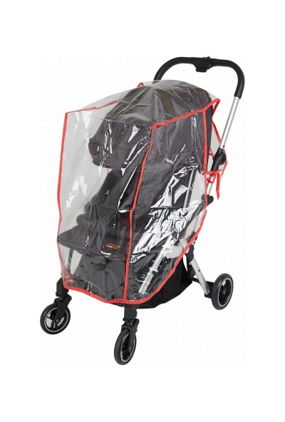 Tripper Bebek Arabası Yağmurluğu / Kırmızı