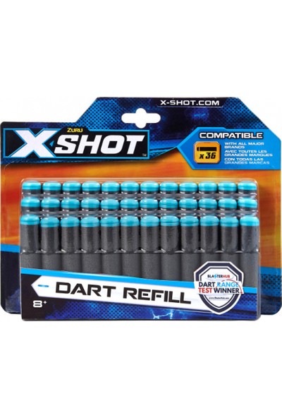 X-Shot Excel 30'lu Dart Refill Yedek