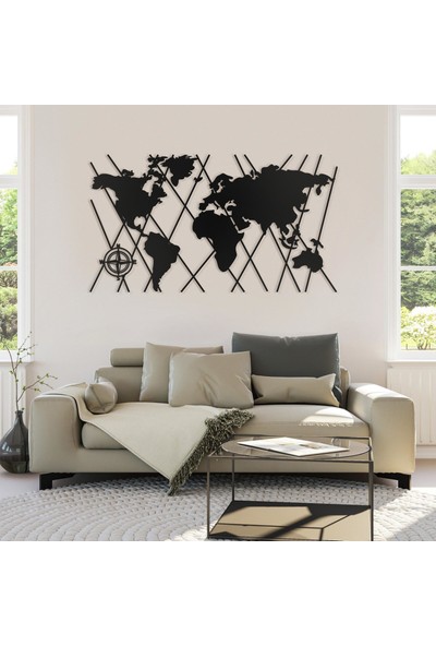 Kiez Metal Tablo Dünya Haritası Duvar Tablosu Çerçevesiz Dünya Lazer Kesim Metal Dekorasyon 45 x 25 cm Kiez Metal Tablo Dünya Haritası Duvar Tablosu Çerçevesiz Dünya Lazer Kesim Metal Dekorasyon 45 x 25 cm