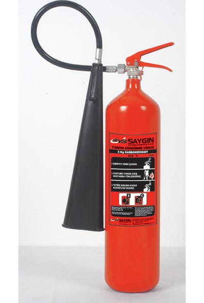 Saygın Yangın 5 kg Co2(Karbondioksitli) Ysc Satışı