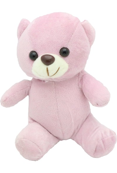 4M Sevimli Peluş Ayı 20 cm Pembe