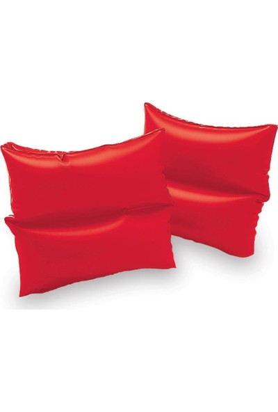 Intex Çift Boğumlu Bebek Çocuk Kırmızı Kolluk 19X19 cm Intex Çift Boğumlu Bebek Çocuk Kırmızı Kolluk 19X19 cm