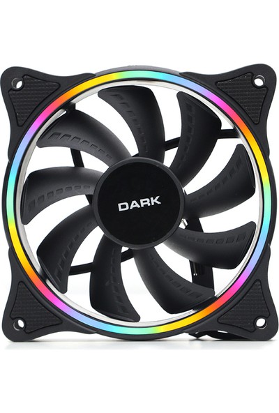 Dark 12 cm Solid FRGB Fan (Diamond Pro Fan) (DKCF126F)