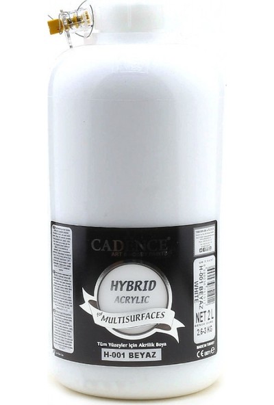 Cadence Beyaz - Hybrid (Hibrit) Multisurface Boya 2 Litre Cadence Beyaz - Hybrid (Hibrit) Multisurface Boya 2 Litre