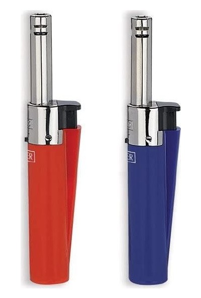 Clipper Mini Tube Yeniden Doldurulabilir Kamp - Mutfak - Pipo Çakmağı 2'li