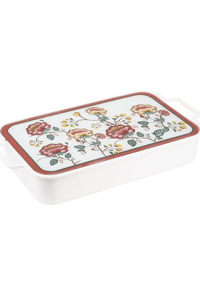 Tantitoni Melamin Cam Kapaklı Kanaviçe 6'lı Kahvaltılık Tantitoni Melamin Cam Kapaklı Kanaviçe 6'lı Kahvaltılık