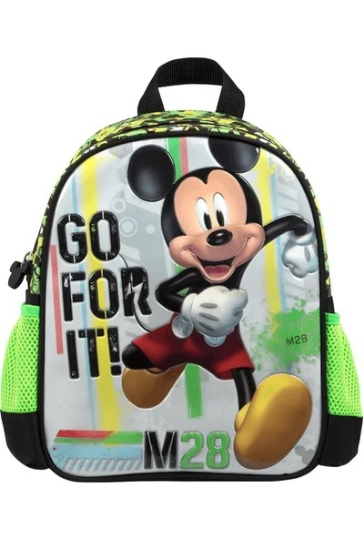 Mikro 5183 Mickey Aanaokul Çantası Mono Up Mixed