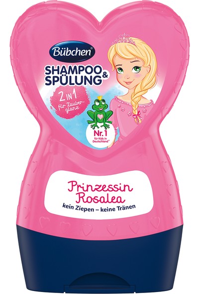 Bübchen Şampuan + Bakım Balsamı Prenses Rosalea (2 si 1 arada) Bübchen Şampuan + Bakım Balsamı Prenses Rosalea (2 si 1 arada)
