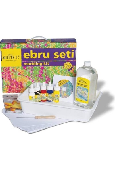 Artdeco Ebru Başlangıç Seti 5 Renk