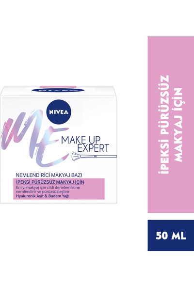 Nivea Make Up Expert Pürüzsüz Makyaj İçin Nemlendirici Makyaj Bazı 50 ml Nivea Make Up Expert Pürüzsüz Makyaj İçin Nemlendirici Makyaj Bazı 50 ml