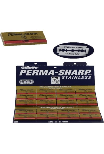 Gillette Kartela Permasharp 20X5Li