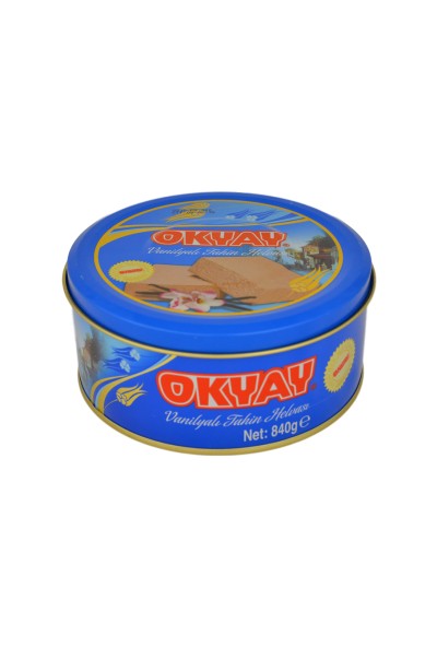 Okyay Sade Teneke Helva Net: 840 gr. Okyay Sade Teneke Helva Net: 840 gr.