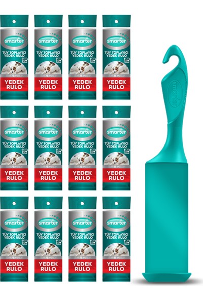 Smarter Tüy Toplayıcı 12 Li Yedek Rulo + Aparat