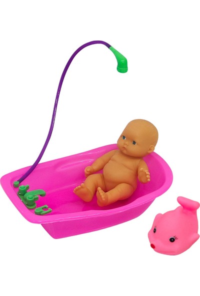 Limon Oyuncak Poşette Küvetli Bebek Limon Oyuncak Poşette Küvetli Bebek