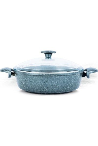 Thermoad 22 cm Basık Tencere Gri Thermoad 22 cm Basık Tencere Gri