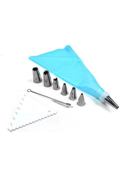 Penguen PNG-1718 8 Parça Krema Pompa ve Duy Seti