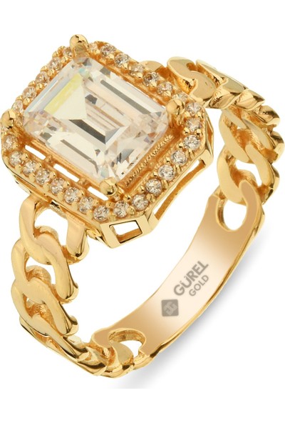 Gürel Gold Baget Altın Yüzük Gürel Gold Baget Altın Yüzük