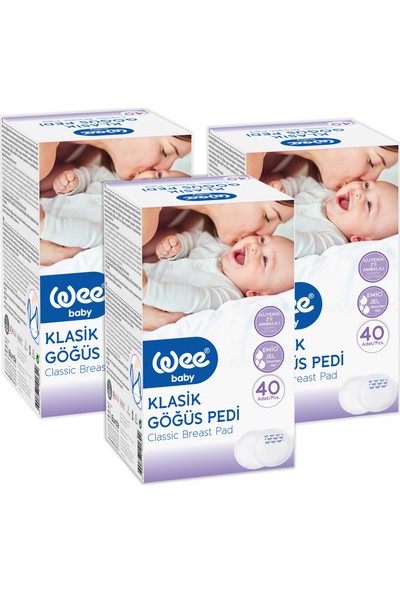 Wee Baby Göğüs Pedi 3 Adet