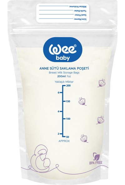 Wee Baby Saklama Poşeti 2 x 25'li