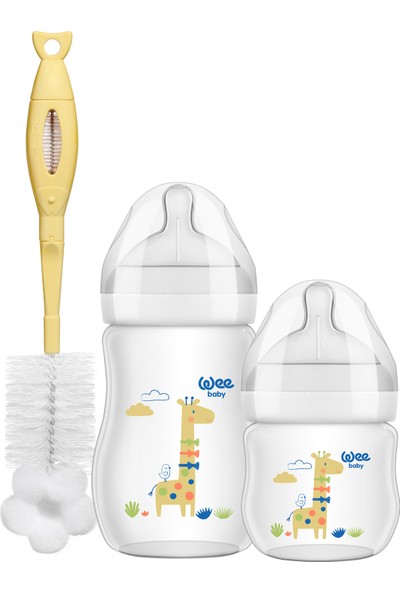 Wee Baby Natural PP ve Temizleme Seti - Sarı