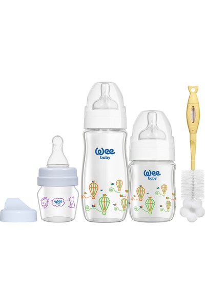 Wee Baby Klasik Plus Cam & Mini Alıştırma & Temizleme Seti Wee Baby Klasik Plus Cam & Mini Alıştırma & Temizleme Seti