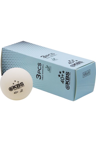Kbs 3* Profesyonel Masa Tenisi Maç Topu