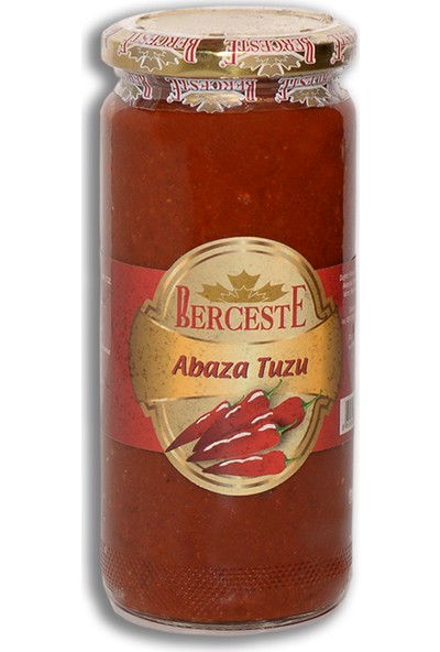 Berceste Abaza Tuzu - Sosu Pırpılçıka 580 gr Berceste Abaza Tuzu - Sosu Pırpılçıka 580 gr