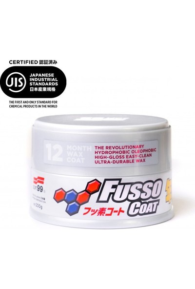 SOFT99 Fusso Coat 12 Aylık Wax Açık Renk Avrupa Versiyon 200 gr. SOFT99 Fusso Coat 12 Aylık Wax Açık Renk Avrupa Versiyon 200 gr.