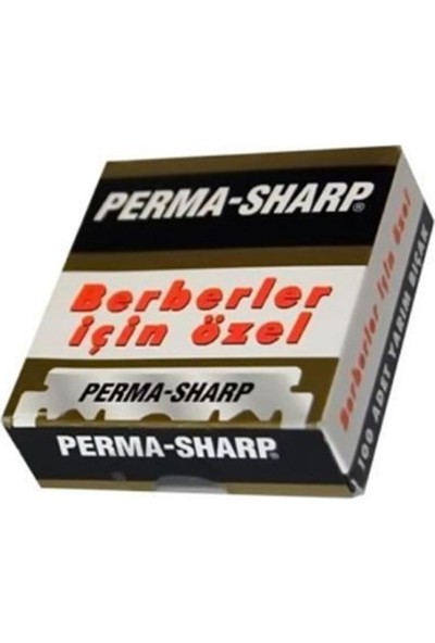 Permasharp Kırık Berber Jileti 100 Adet