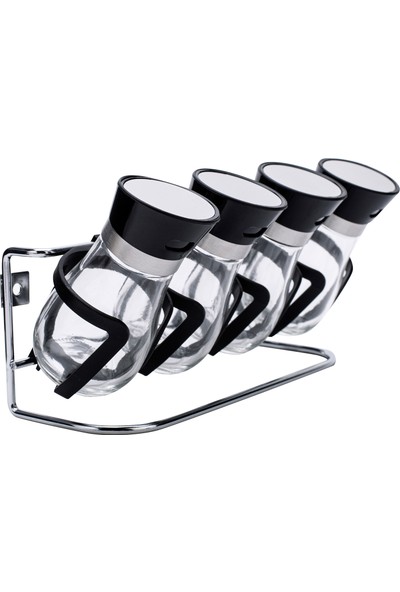 Emsan Punica 5 Parça Cam Baharatlık/Baharat Takımı Emsan Punica 5 Parça Cam Baharatlık/Baharat Takımı